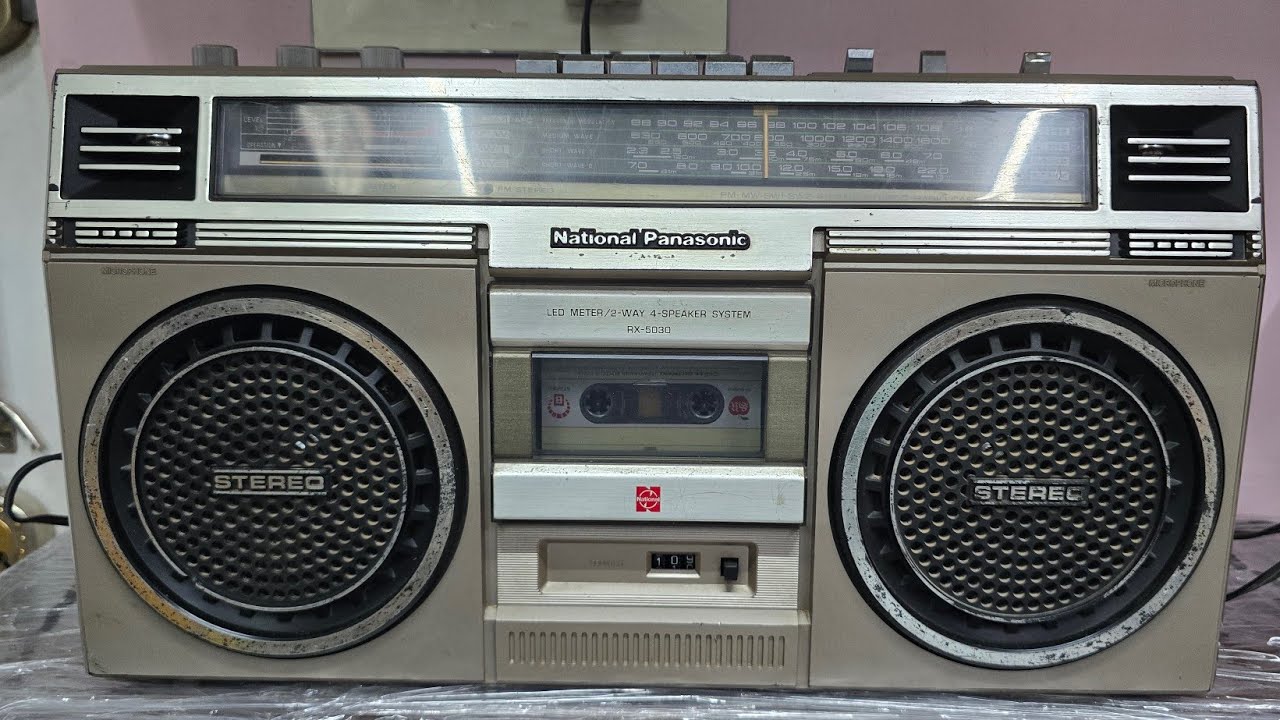 National Panasonic RX -5030 4Band Radio 📻Cassette Recorder Mo ...