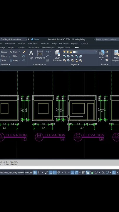 Generate Building Sections in One Click | YQArch Plugin for AutoCAD Tutorial - YouTube