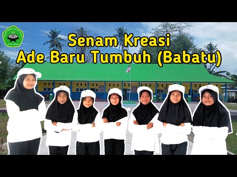 Senam Kreasi | Ade Baru Tumbuh (Babatu) - Siswi MI Nahdlatul Khairaat Labuan