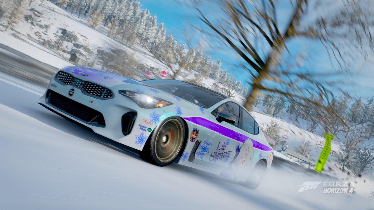 Forza Horizon 4 - 2018 Kia Stinger - Ambleside Loop Cross Country - YouTube