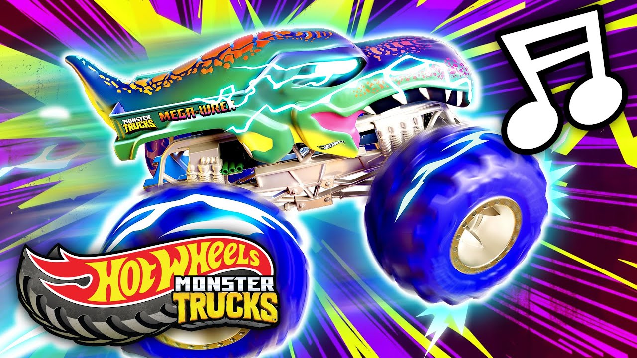 Hot Wheels Monster Tracks 🎵 | Music Video Compilation - YouTube