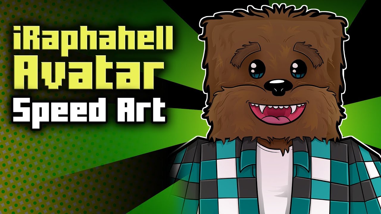 Minecraft Avatar Speed Art - iRaphahell - YouTube