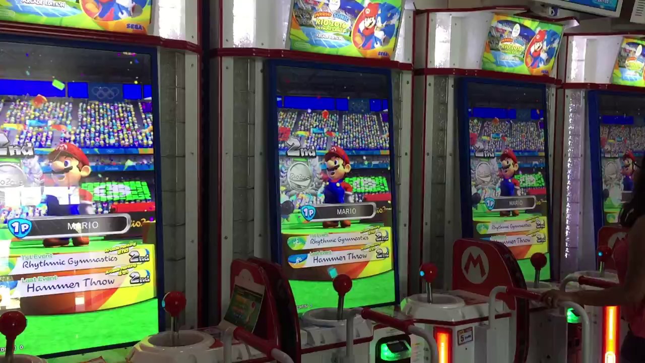 Mario & Sonic the Rio 2016 Olympic Games Arcade Edition: 4 Players ...
