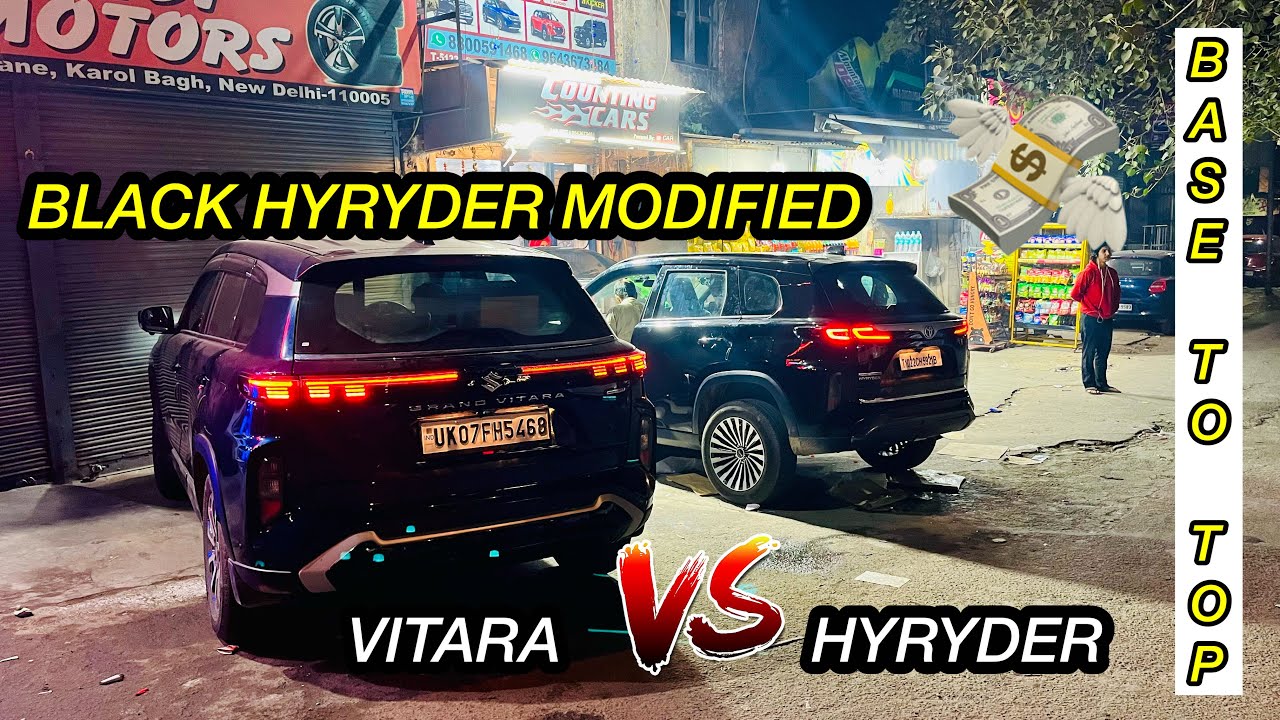 Toyota Hyryder 2022 MODIFIED🔥with genuine accessories 🫡 Full Glossy ...