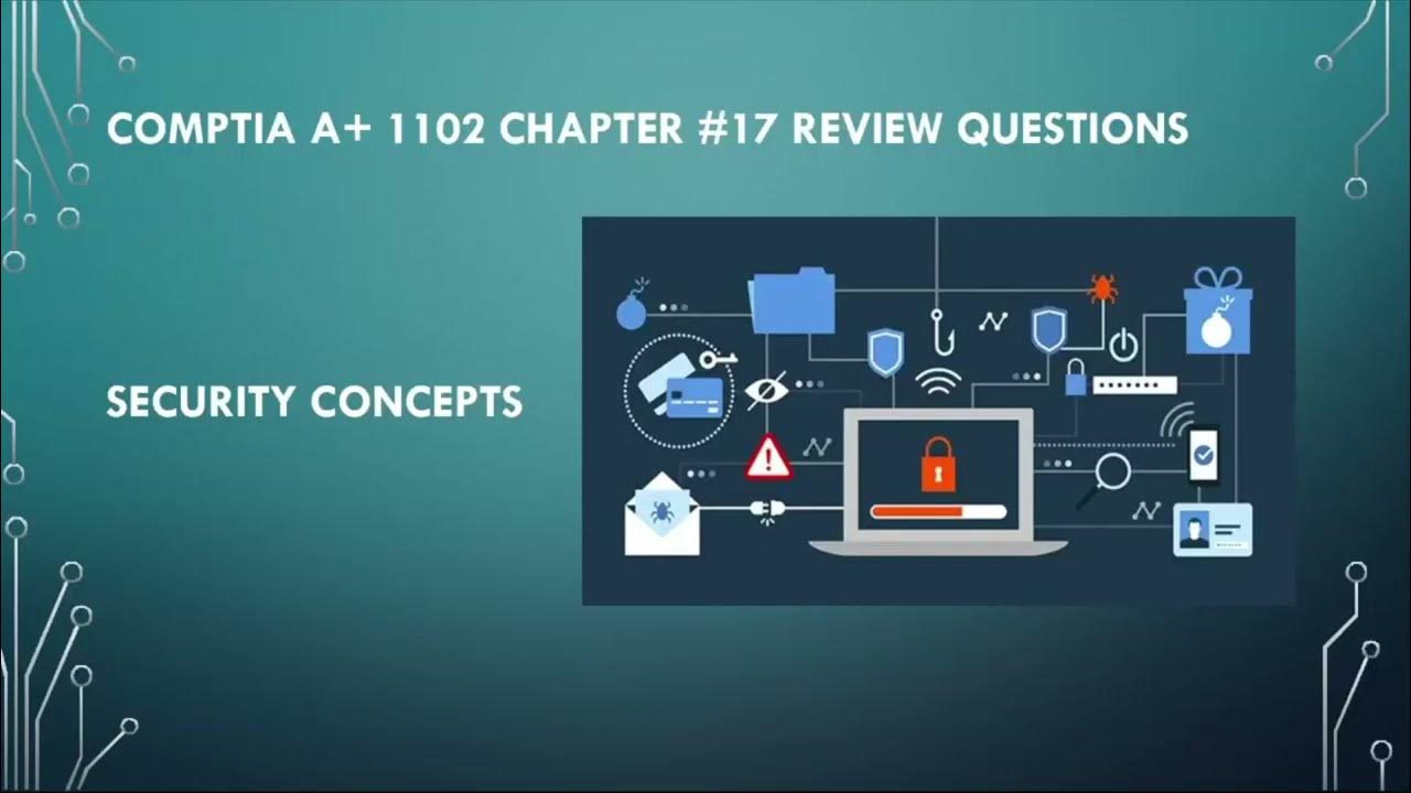 CompTIA A+ 1102 Chapter #17 Review Questions Security Concepts - YouTube