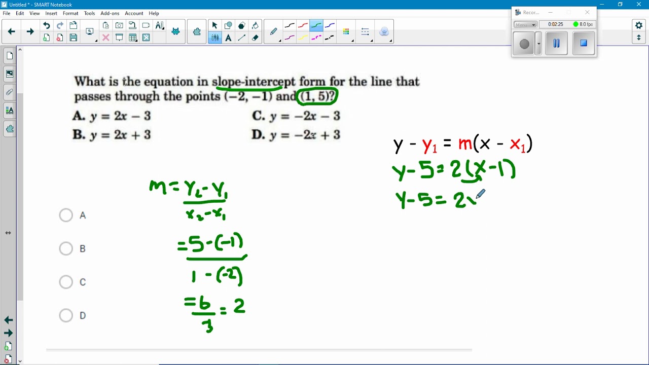 How To Find Linear Equation In Various Forms YouTube How To Find Linear Equation In Various Forms YouTube