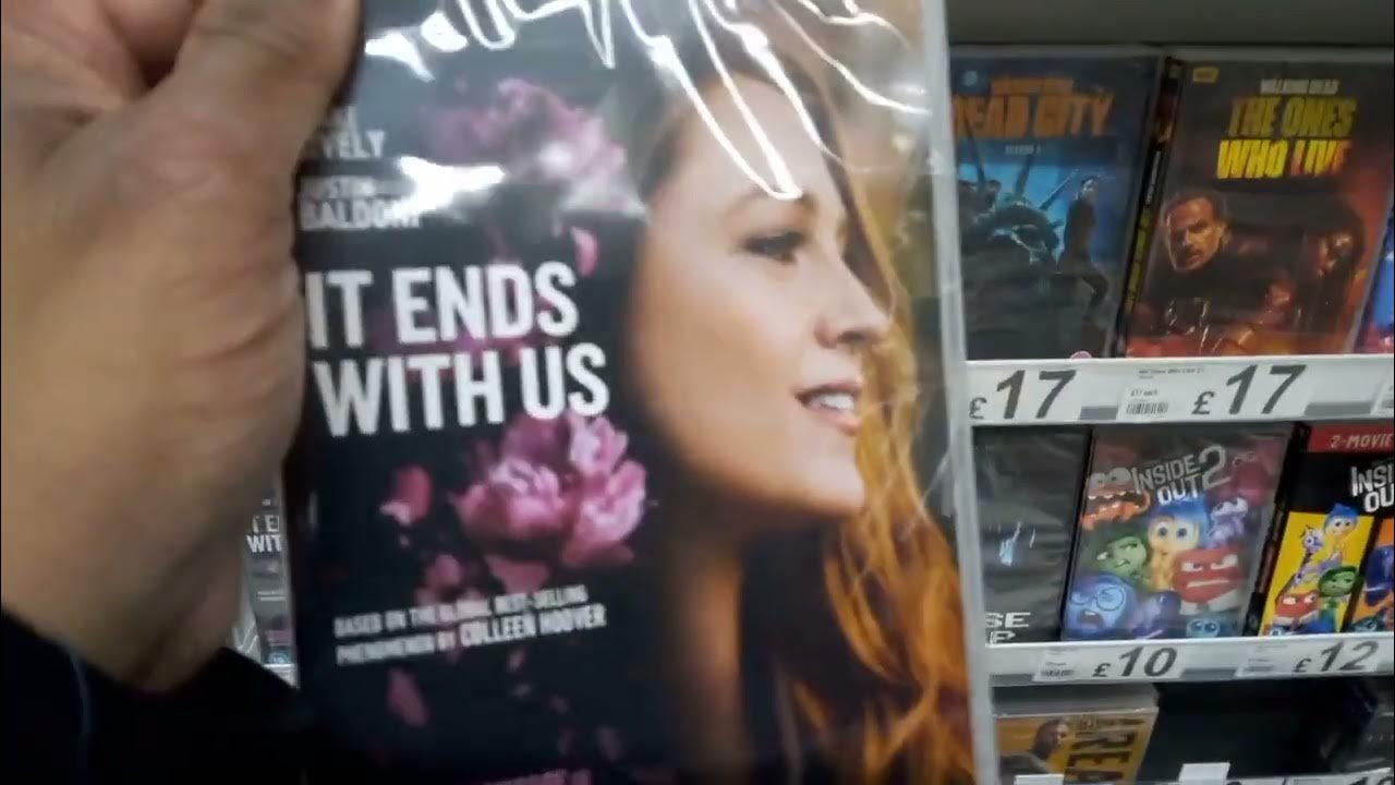 Asda dvd blu ray out and About trip Deadpool and wolverine dvd blu ray film stand 15/11/24 - YouTube