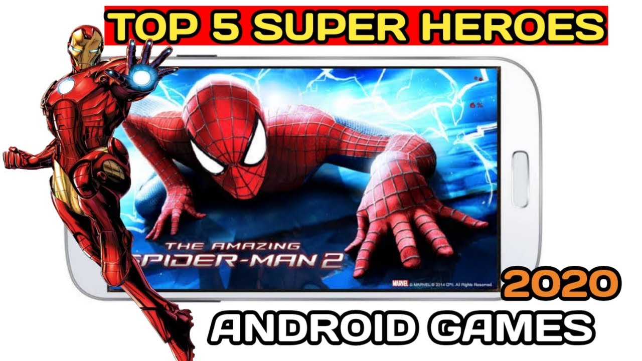TOP 5 BEST SUPER HEROES GAMES FOR ANDROID 2020 | HIGH GRAPHICS - YouTube