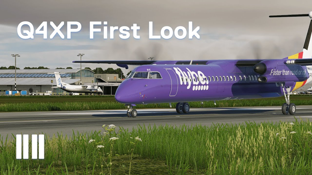 First Look: Q4XP by FlyJSim - YouTube