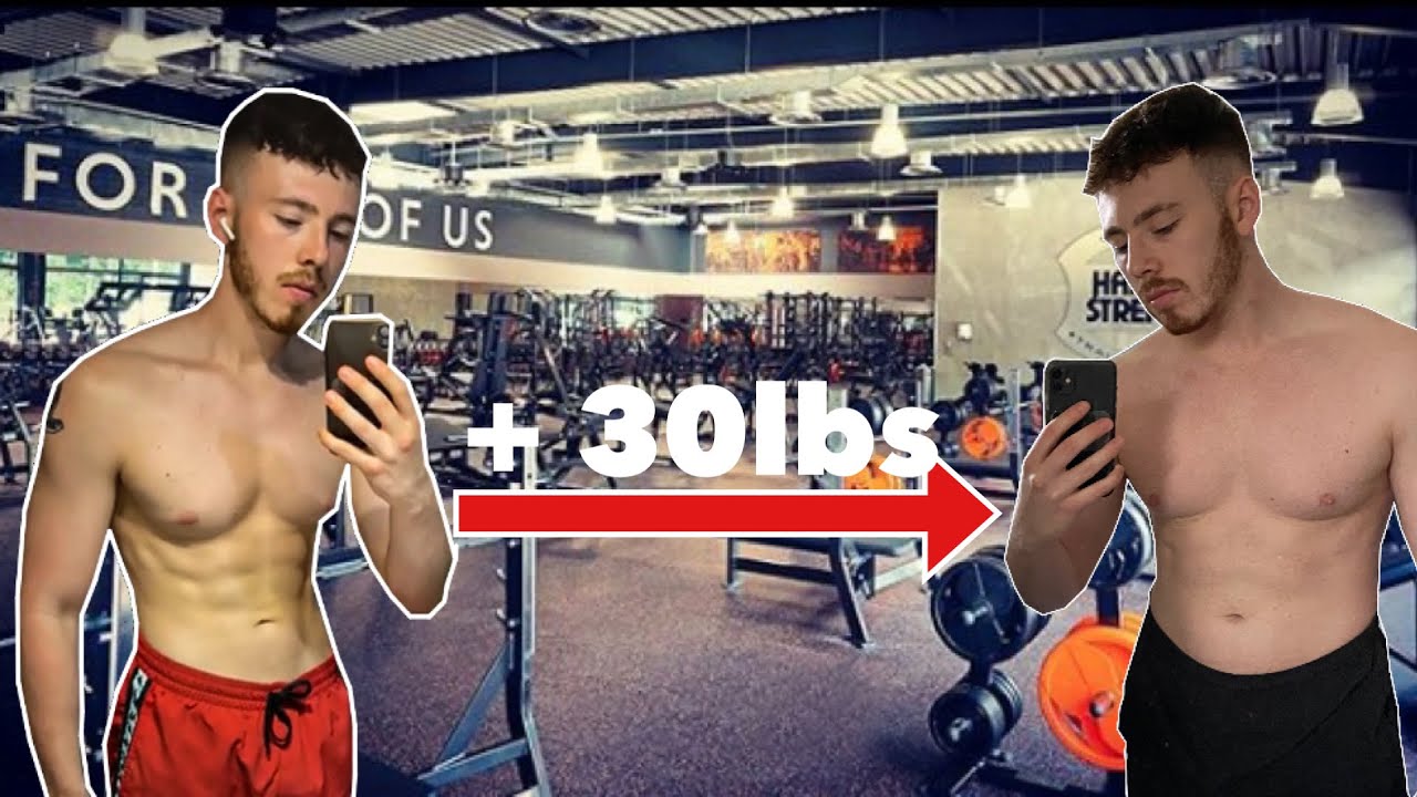 My 6 Month Natural Bulking Transformation - YouTube