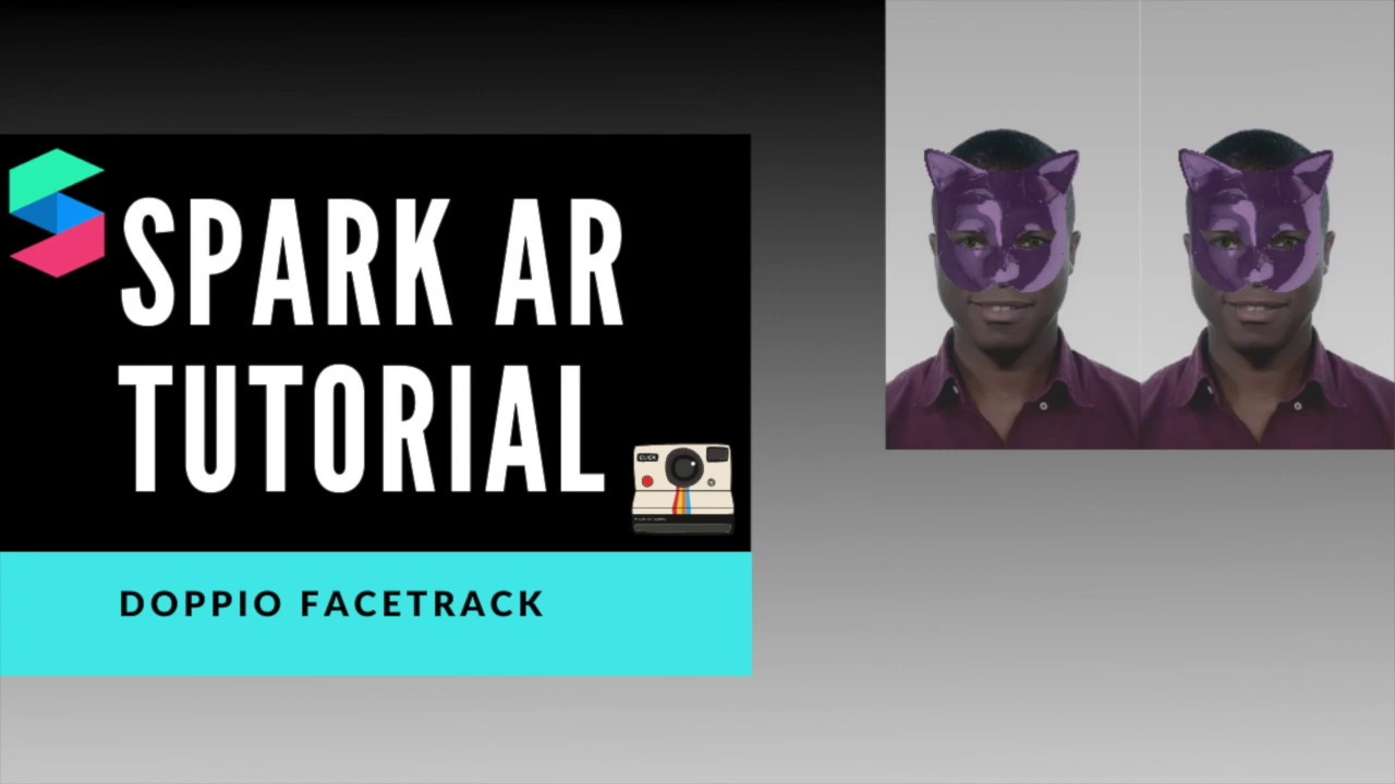 Spark AR - Tutorial ITA - Doppio FaceTrack/Double FaceTrack - YouTube