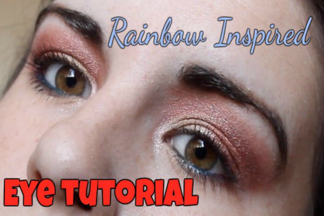 Rainbow Inspired Makeup Tutorial! - YouTube