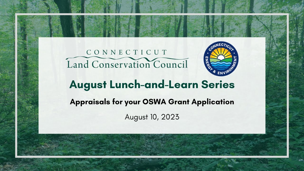 Appraisals for your OSWA Grant Application - YouTube