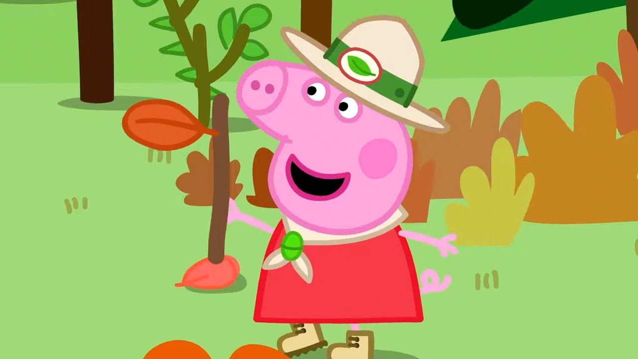 Peppa Pig Goes Camping In The Woods 🐷 🏕️ Playtime With Peppa - YouTube