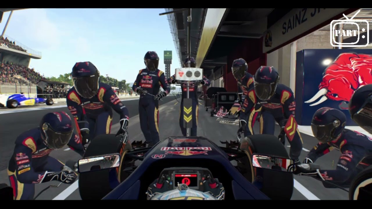 Satisfying F1 Double Stack Pit Stop by Scuderia Toro Rosso (Now Alpha ...