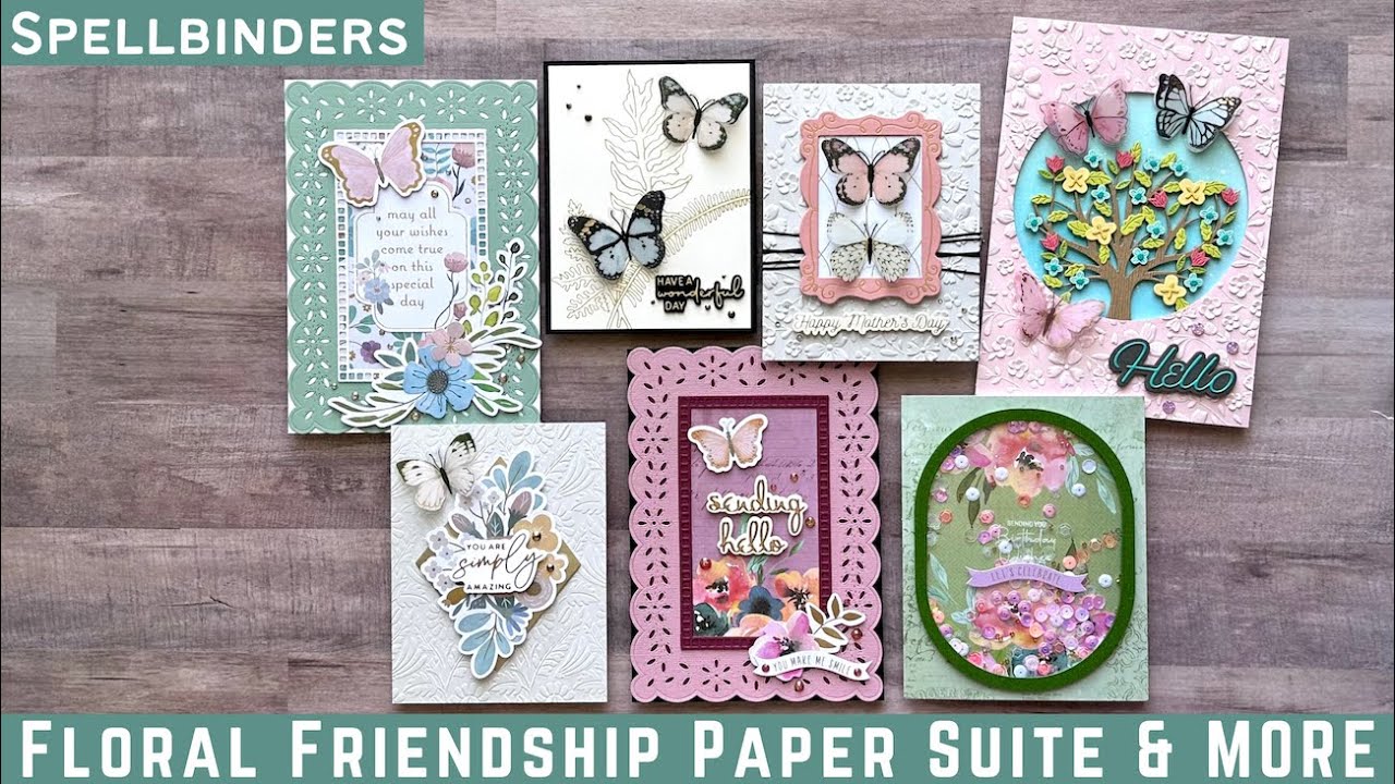 Introducing Floral Friendship Paper Suite Collection at Spellbinders ...