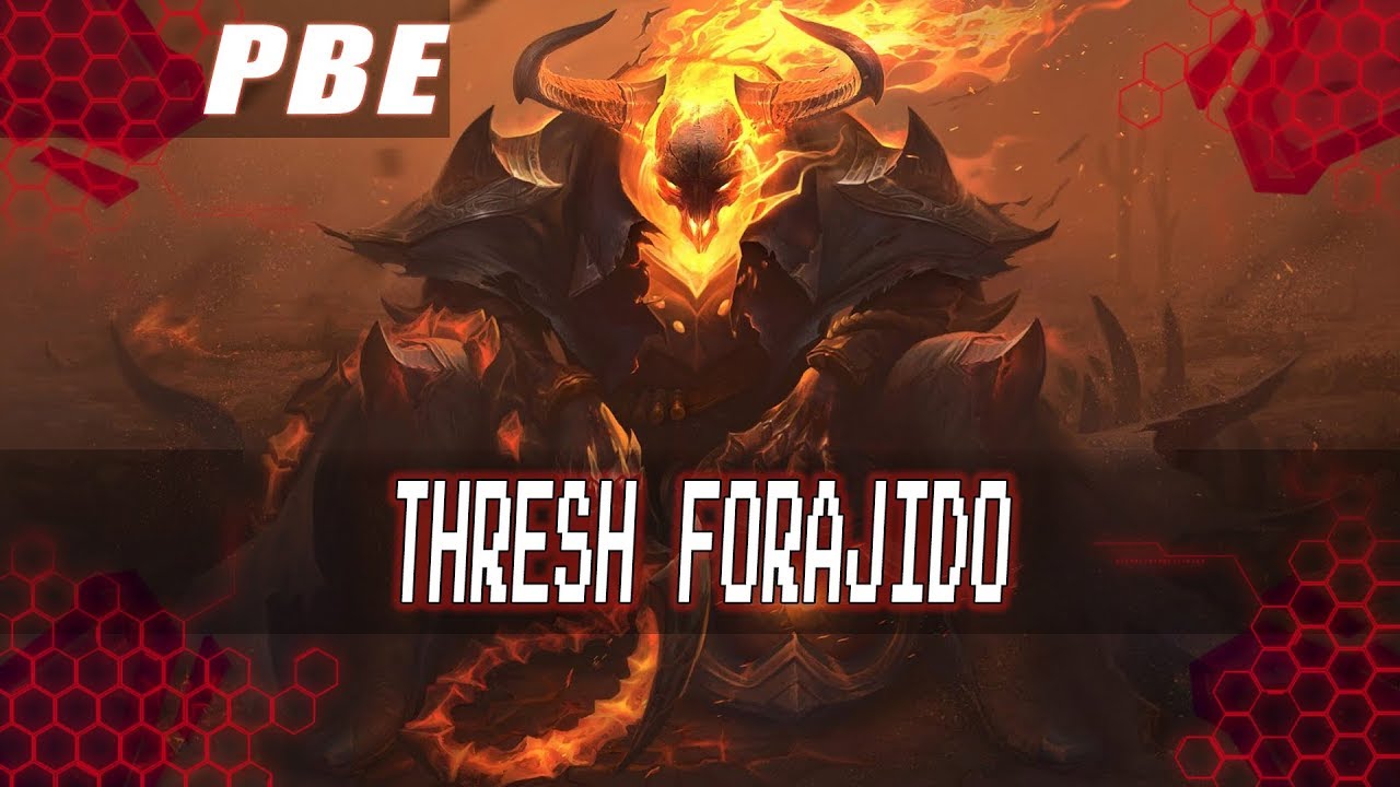Nuevo Skin - Thresh Forajido 1350RP Parche 8.17 - YouTube
