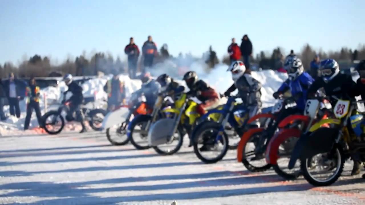 2011 Oval Ice Racing - RImbey Alberta Canada - YouTube