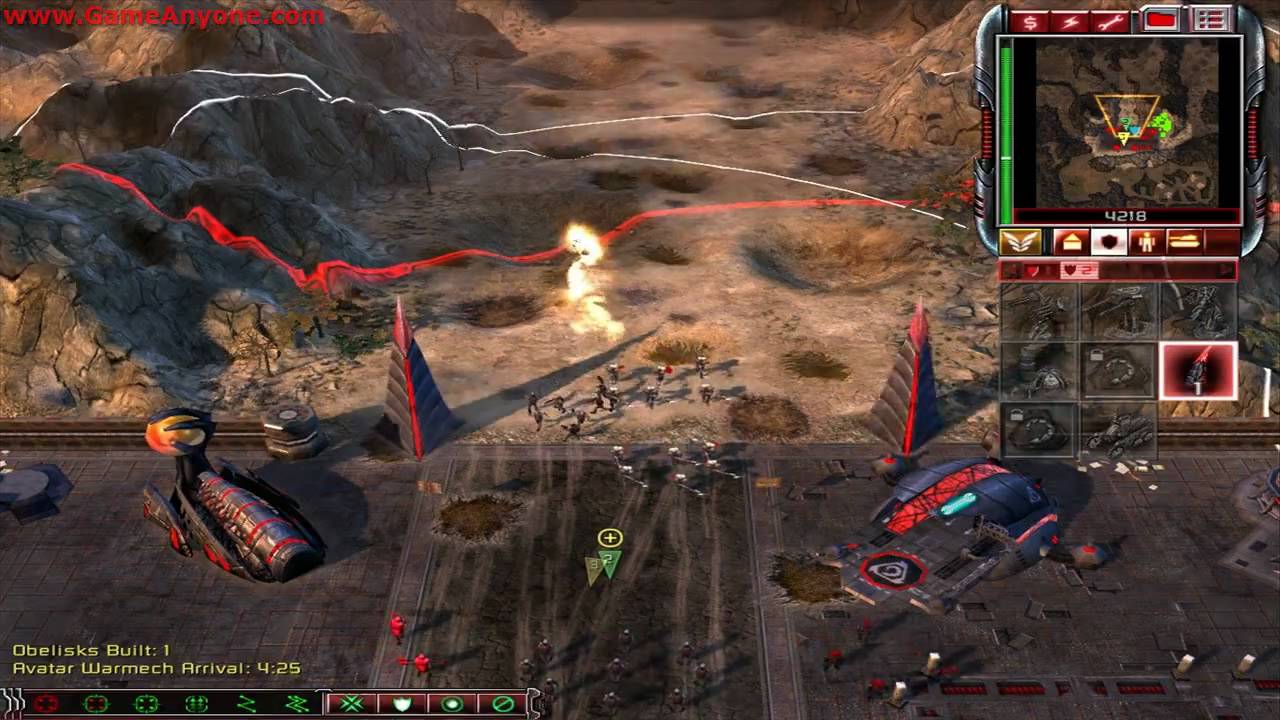 Command & Conquer 3: Tiberium Wars Hard - Nod: Slovenia 1/2 - YouTube