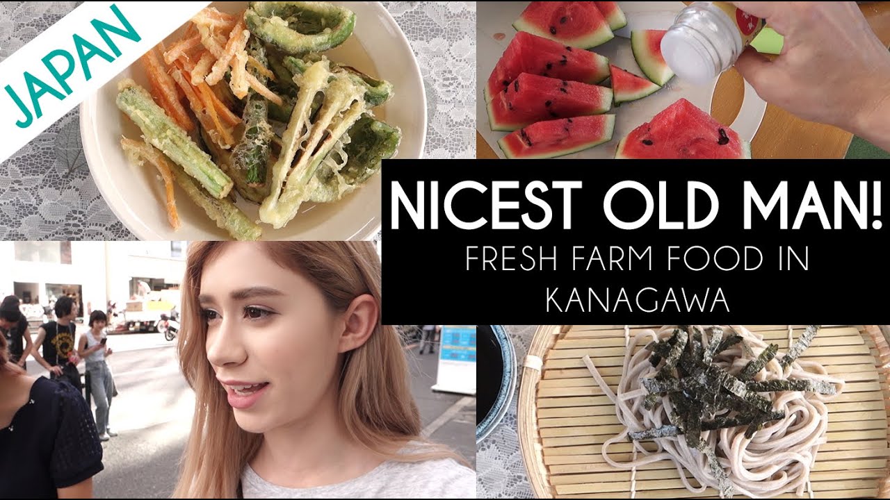 THE NICEST OLD MAN | Organic Tempura & Fashion Haul - YouTube
