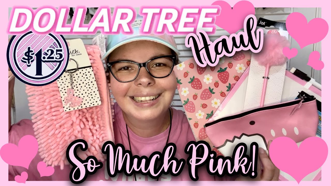 A Mostly Pink Dollar Tree Haul! 7/3/22 - YouTube