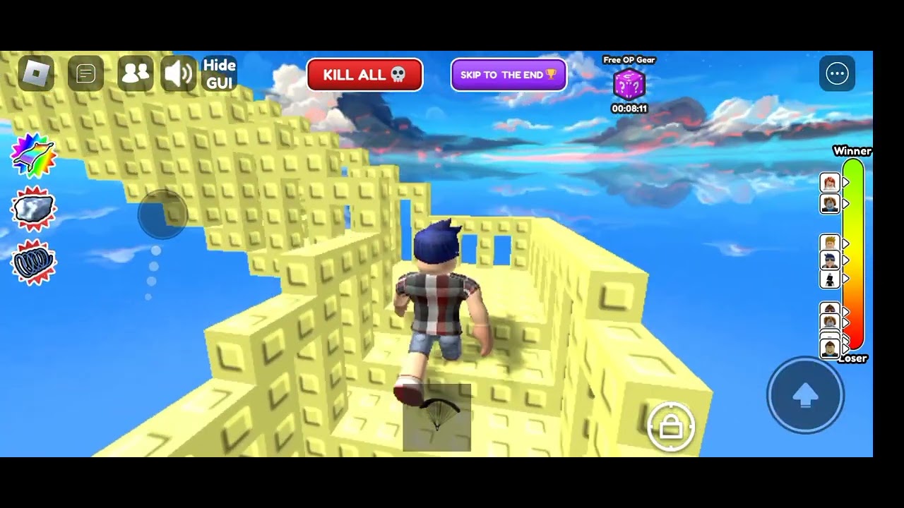 climb 1000 stairs to VIP obby roblox - YouTube