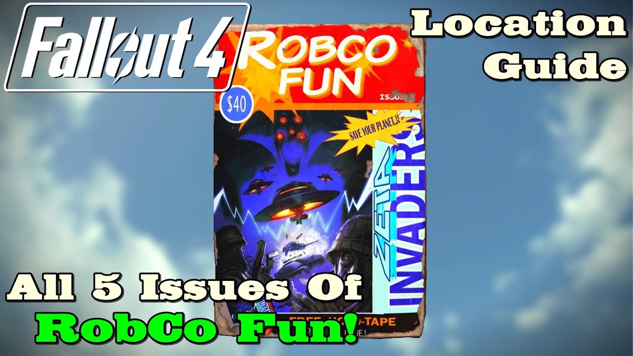 Fallout 4 ★ All 5 "RobCo Fun!" Holotape Games [Location Guide] - YouTube