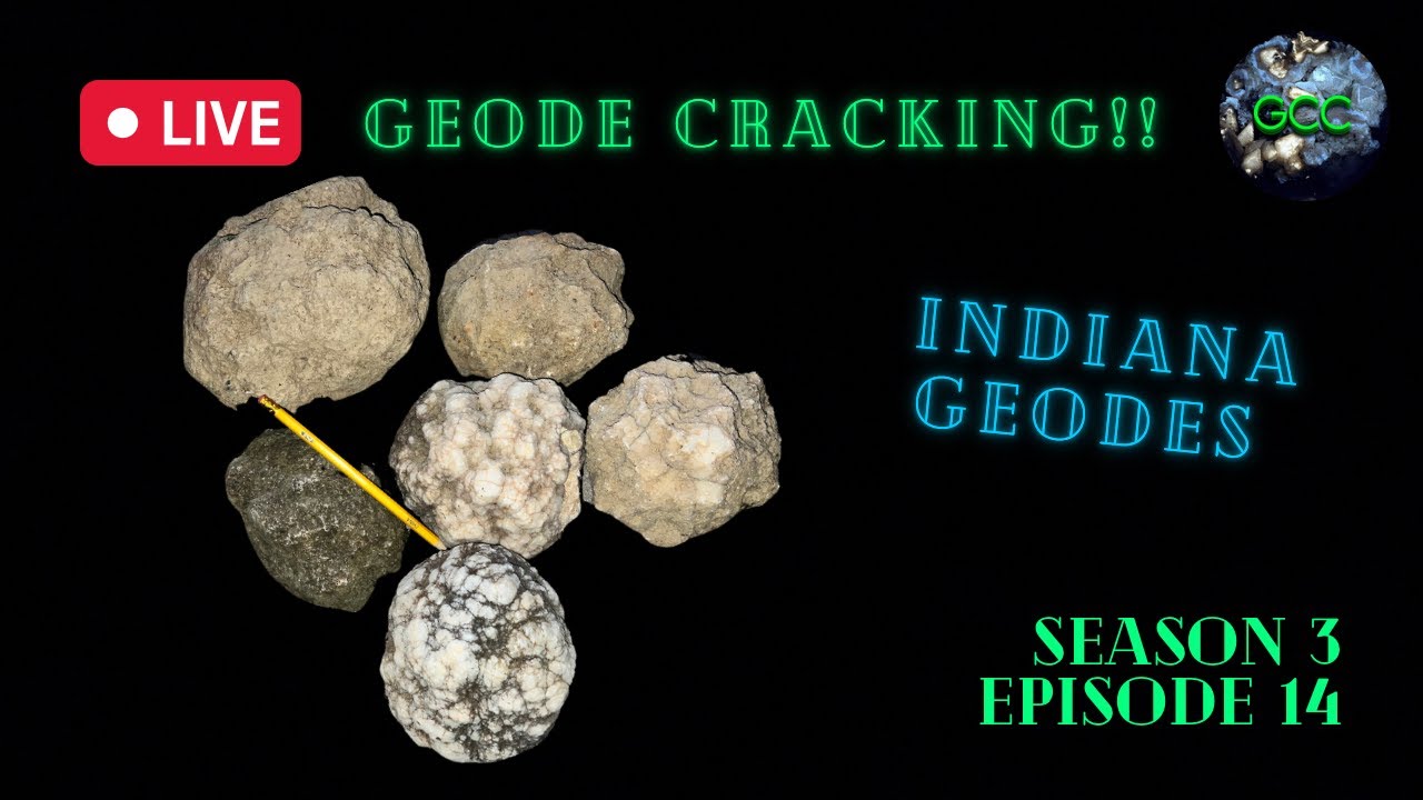 LIVE GEODE CRACKING! | Season 3 Episode 14 ‘Indiana Geodes’ - YouTube