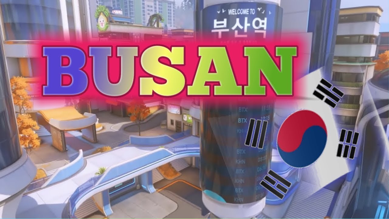 Busan New Control map in Overwatch - YouTube
