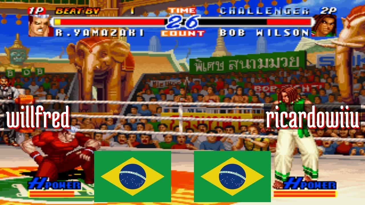 @rbff2h: willfred (BR) vs ricardowiiu (BR) [Real Bout Fatal Fury 2 ...