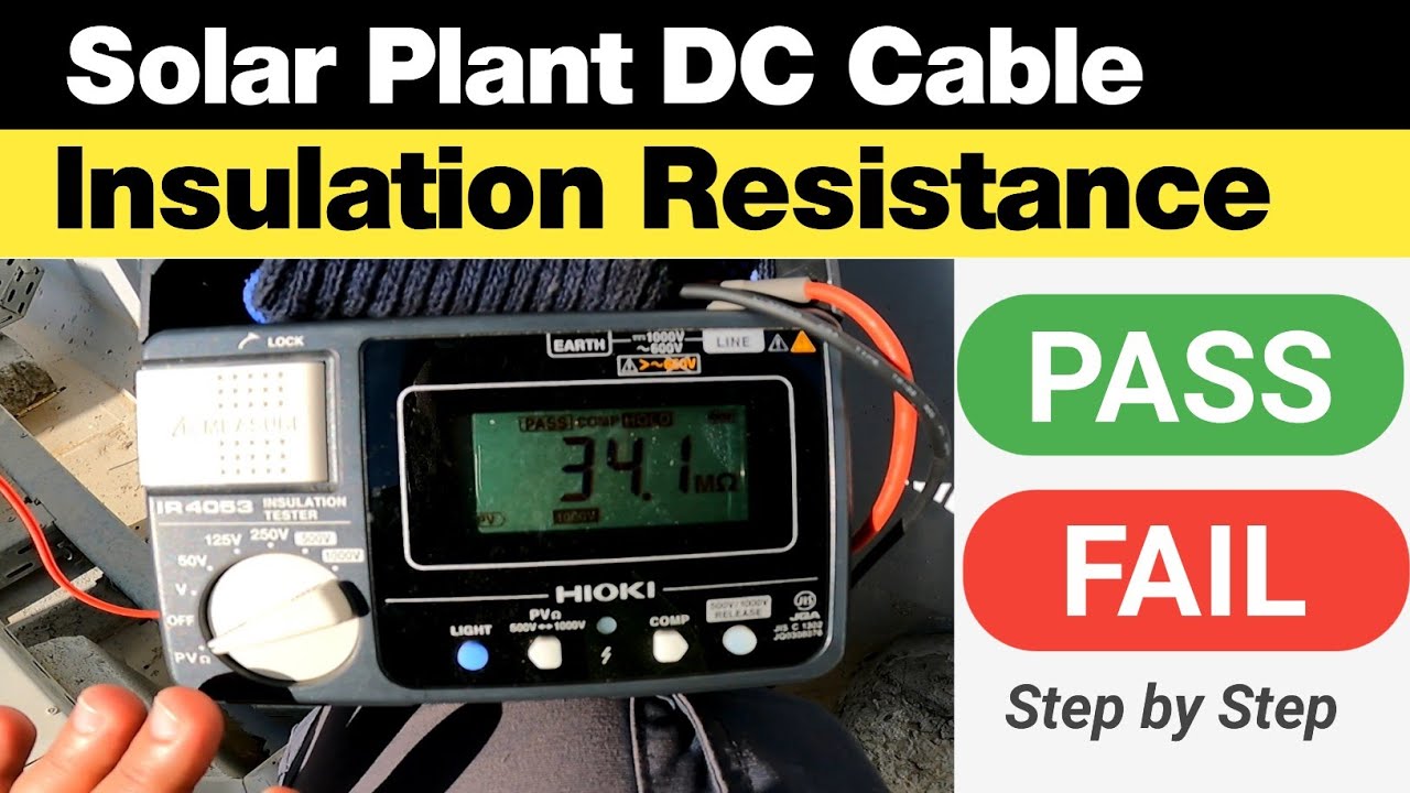 Solar DC String Insulation Tester Device | DATA Analytics | JOBs 2022 ...