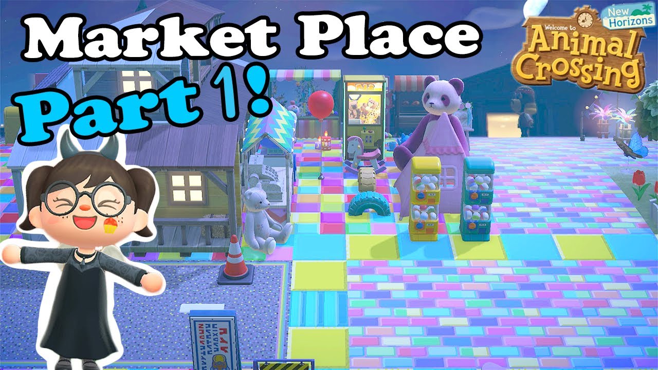 Turning Able Sisters into a MARKET PLACE Part 1 | Animal Crossing: New ...