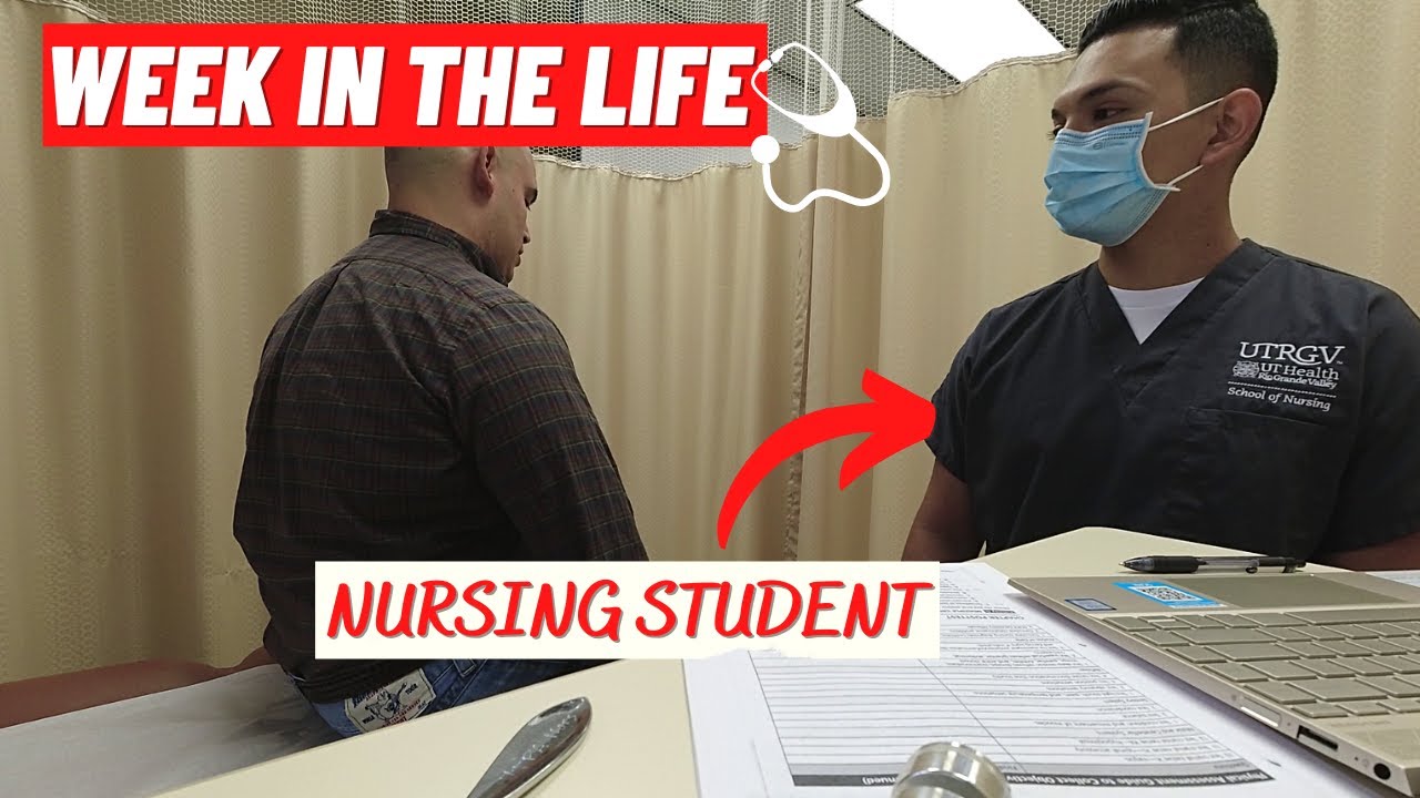 Week In The Life Of A Male Nursing Student | vlog - YouTube
