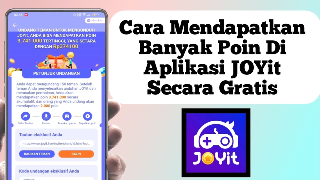 Cara Mendapatkan Banyak Poin Di Aplikasi JOYit | Cara Dapet Banyak Poin ...