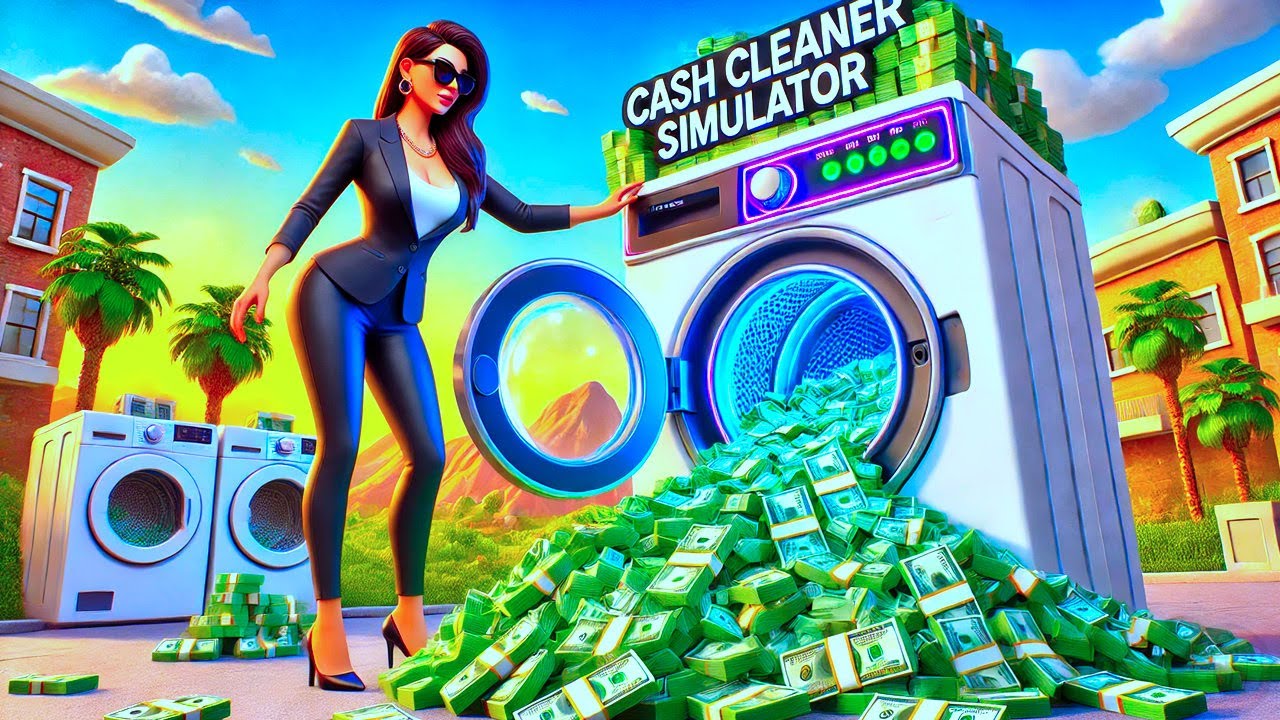 I Cleaned Dirty Money & Got Rich! | Cash Cleaner Simulator Gameplay ...
