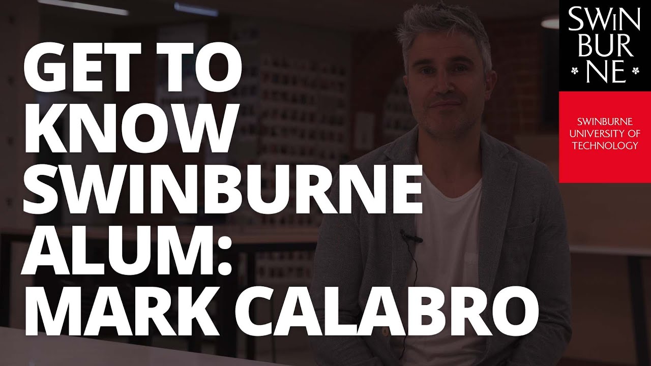 Get to know Swinburne Alum: Mark Calabro - YouTube