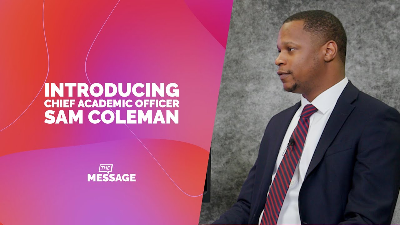 Introducing Sam Coleman || The Message - YouTube