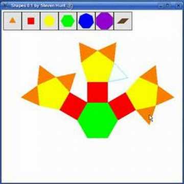 Snap shapes together to make an image - YouTube