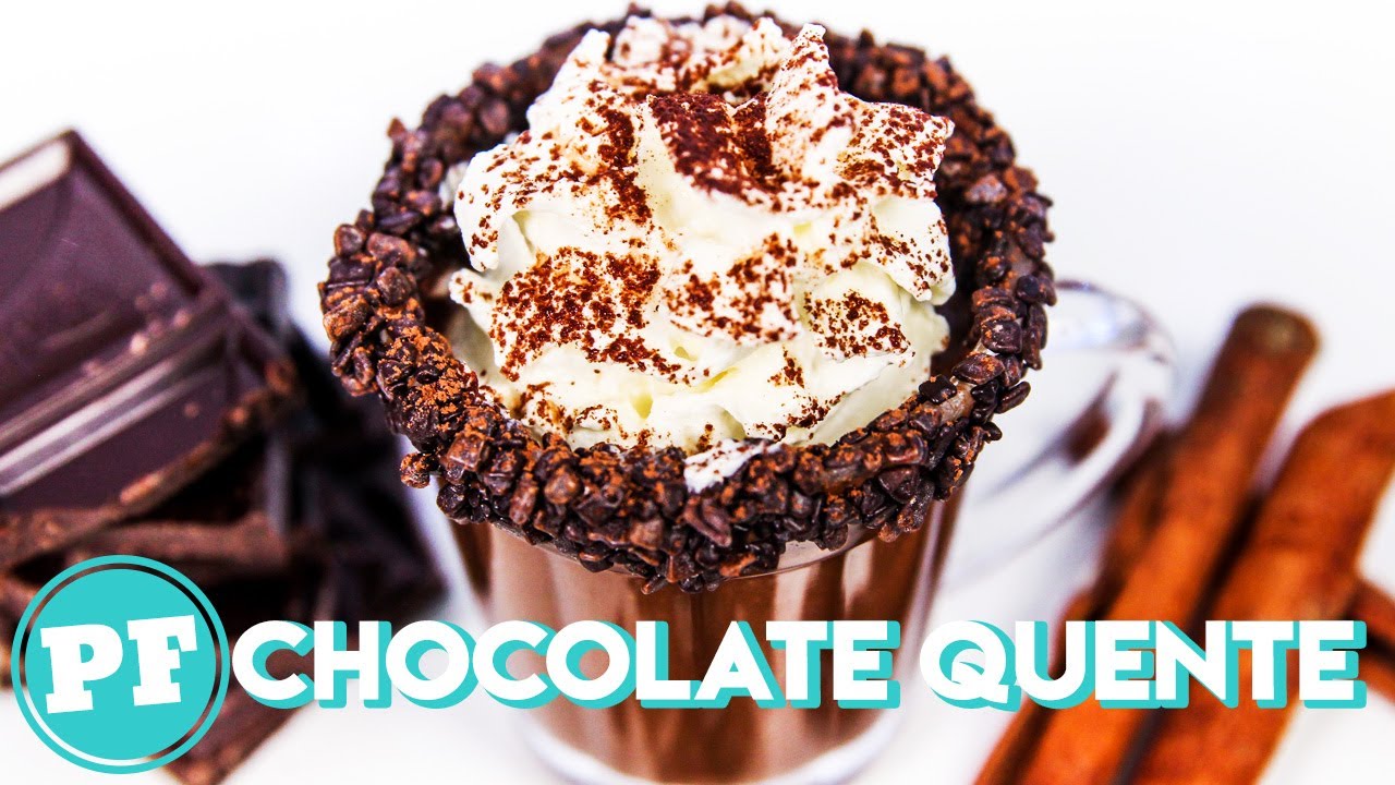 Chocolate Quente Cremoso E Choconhaque Pratofundo Youtube