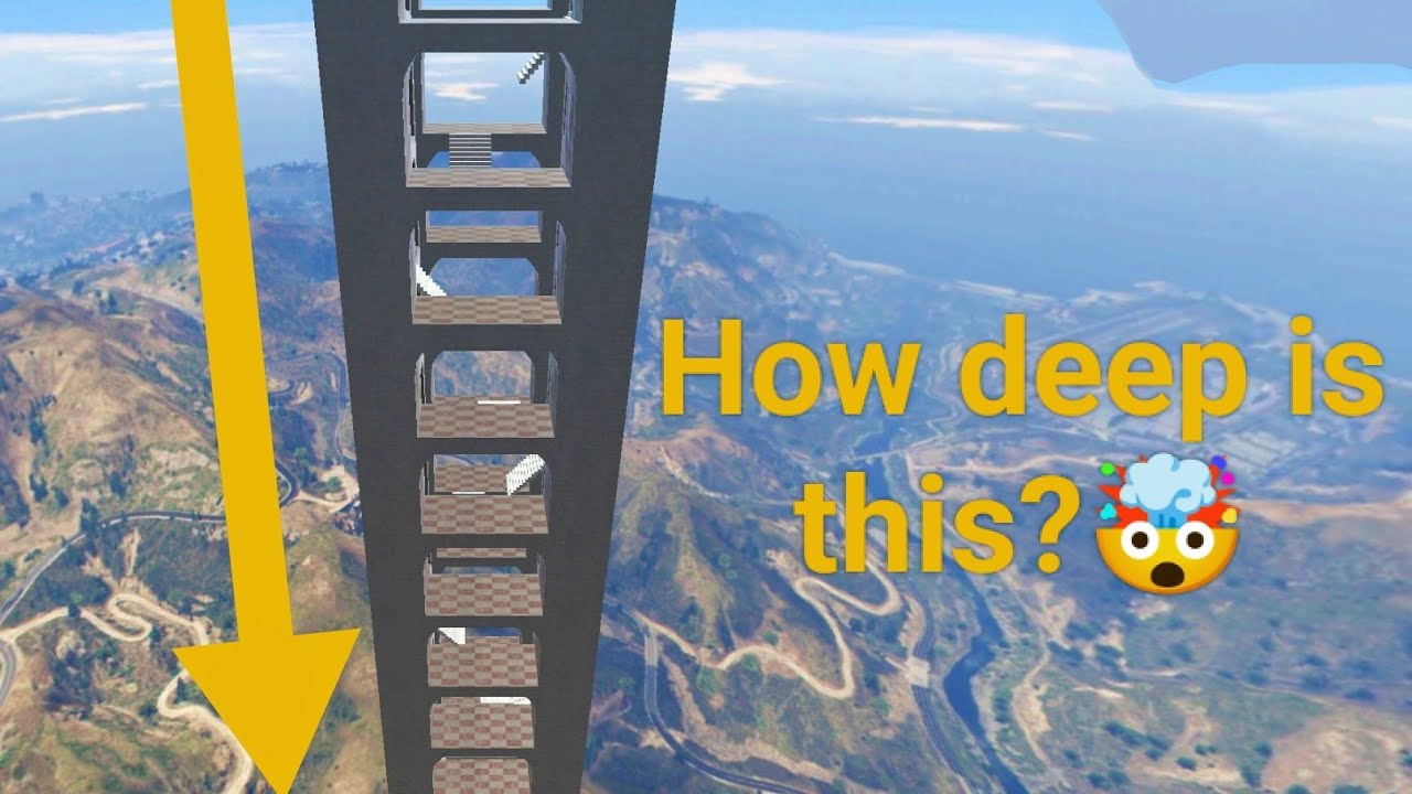 How deep is this? | car crash master | beamng drive #beamng - YouTube