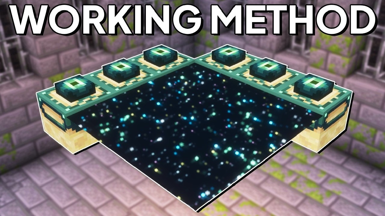 How To Break End Portal Frame In Minecraft 1.21.11 - YouTube