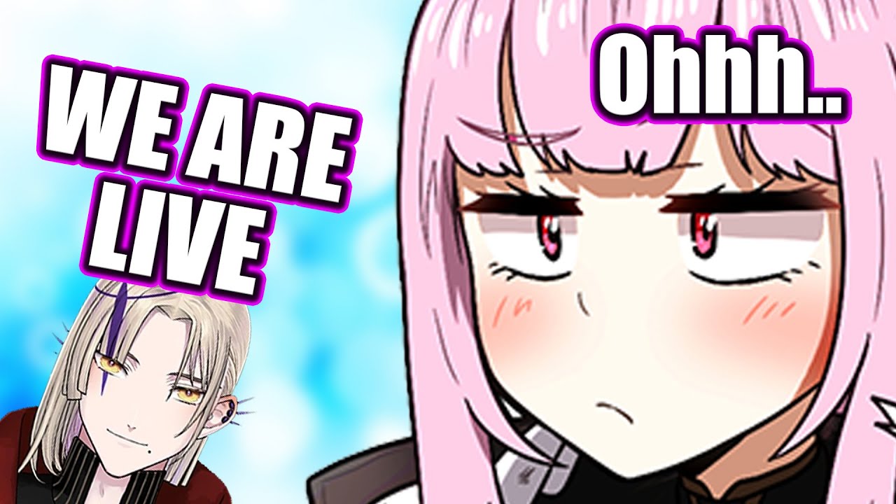 Calli didn't know they were already live - YouTube