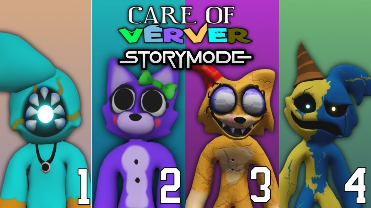 CARE OF VERVER STORYMODE - Chapters (1,2,3,4) Full Gameplay! - YouTube