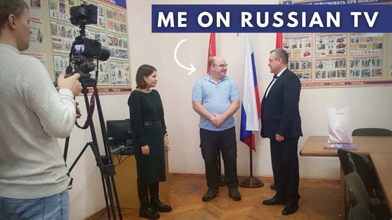 I Appeared on RUSSIAN Television...Again (Will I Get Famous Now?) - YouTube