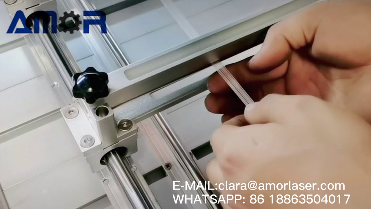 Fiberglass Fabric Cutting with 10W UV Laser Cutting Machine - YouTube