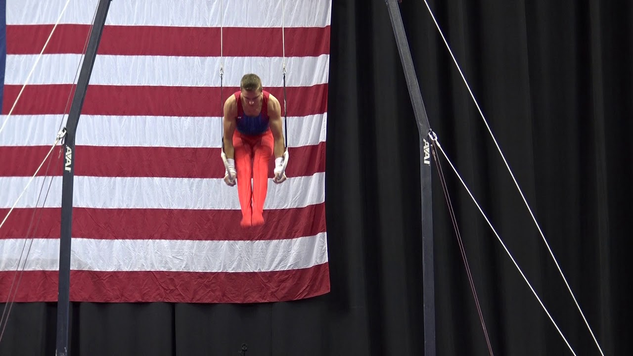 Steven Lukasik - Still Rings - 2019 U.S. Gymnastics Championships ...