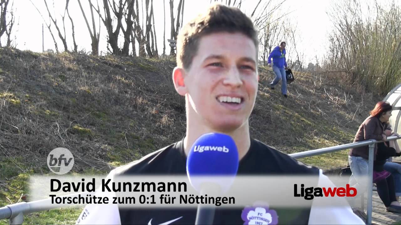Ligaweb.tv - Interview mit David Kunzmann (FC Nöttingen II) - YouTube