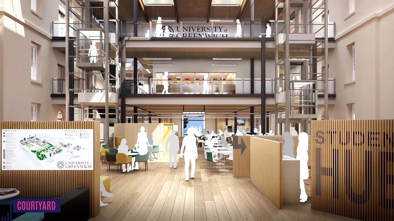 University of Greenwich - Dreadnought Student Hub Fly-through Video ...