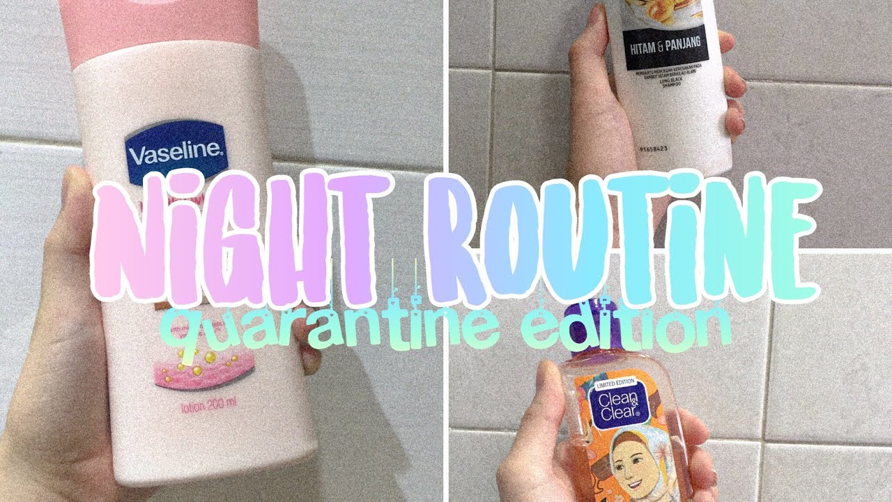 Night Routine [quarantine edition] || Indonesia 🇮🇩 - YouTube