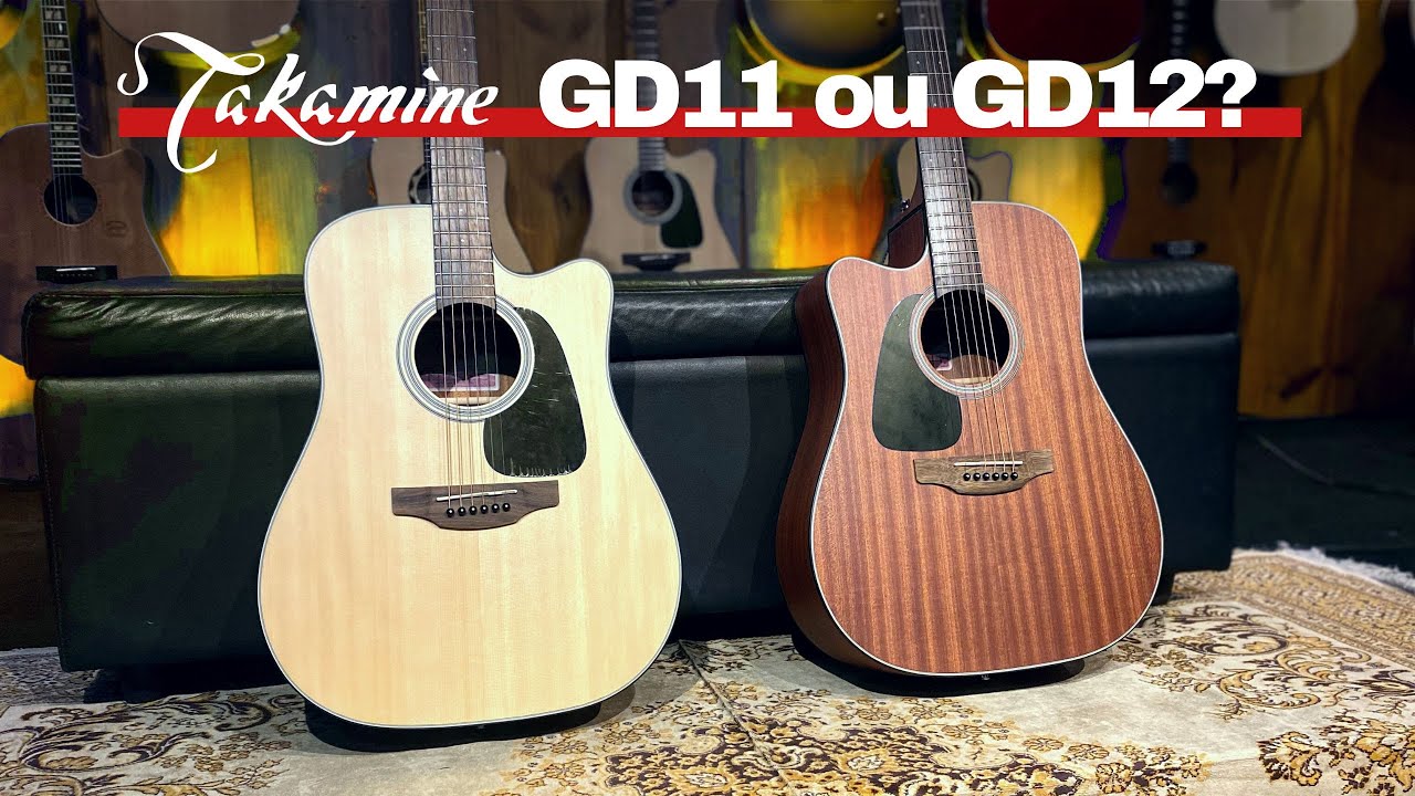 Violão Takamine GD11 ou GD12? | Qual é o MELHOR? - YouTube